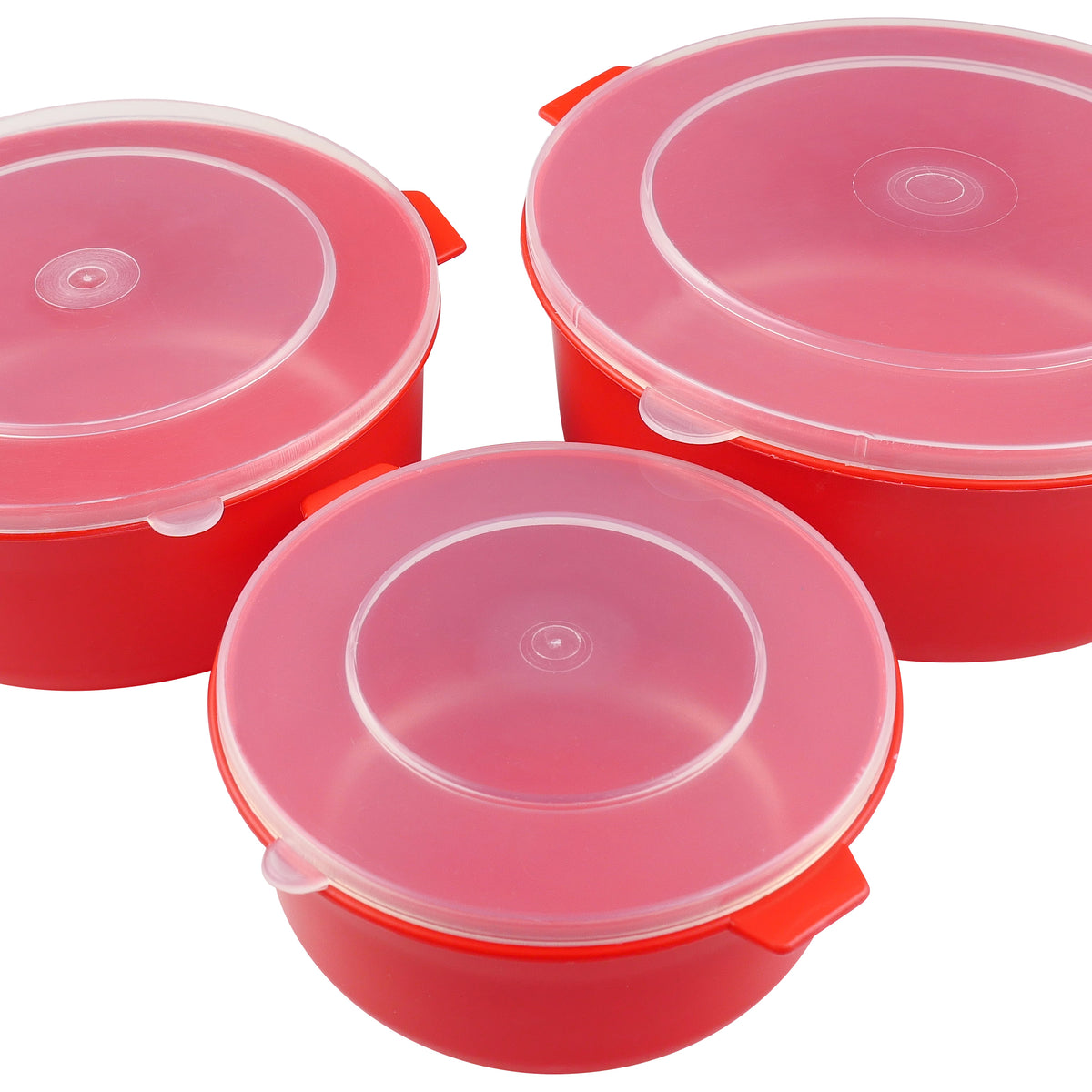 Good2Heat Microwave Cookware Dishes with Lids, Set of 3 – Kitchenware ...