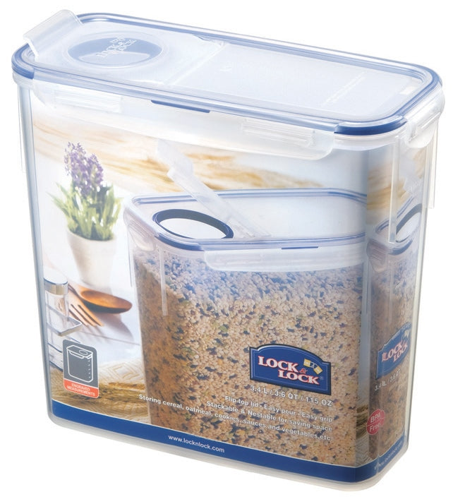 LocknLock Classic Slimline Cereal Container Kitchen Food Storage Box ...