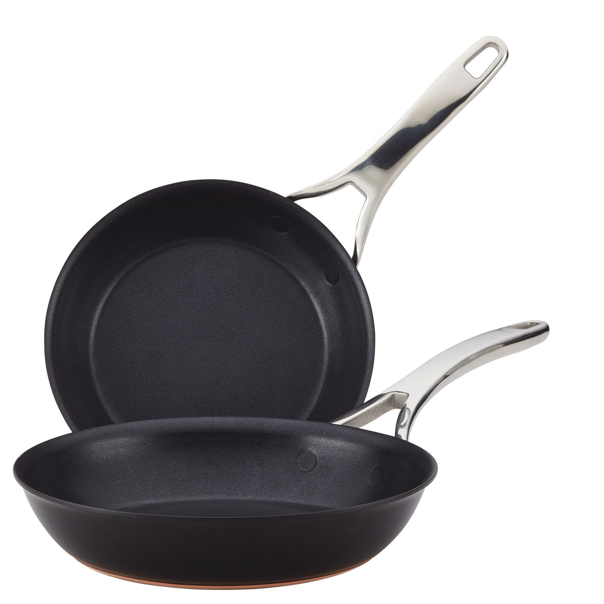 Anolon: Nouvelle Copper Luxe Frying Pans - Twin Pack – Kitchenware Express